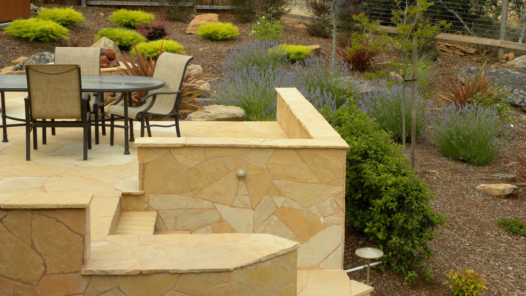Stonescapes | Masonry | Flagstone Landscaping by Details Landscape Art