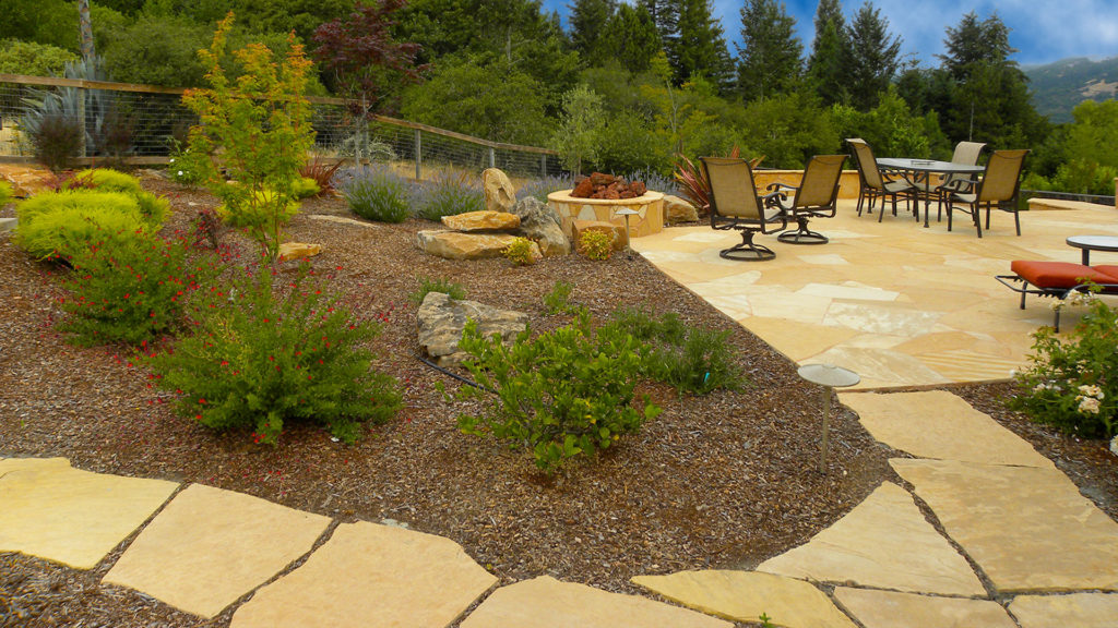 Walkways and Patio Design define your garden's shape